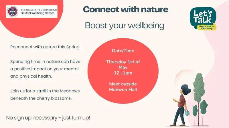 Spring Wellbeing Walk | Student Wellbeing Service